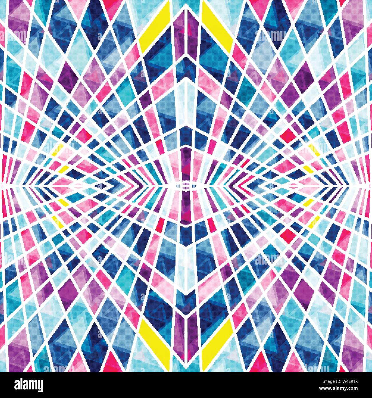 psychedelic polygons with white contours bright abstract geometric background Stock Vector Image ...