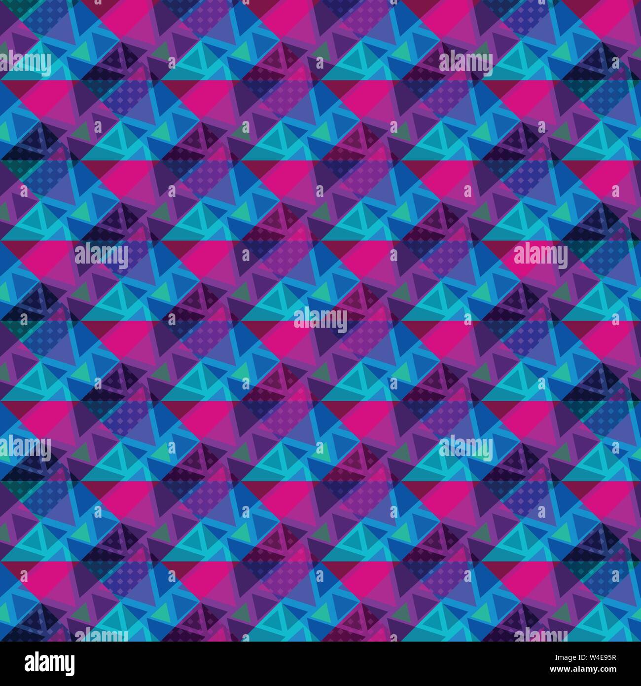 beautiful colored polygons with white contours seamless pattern vector ...