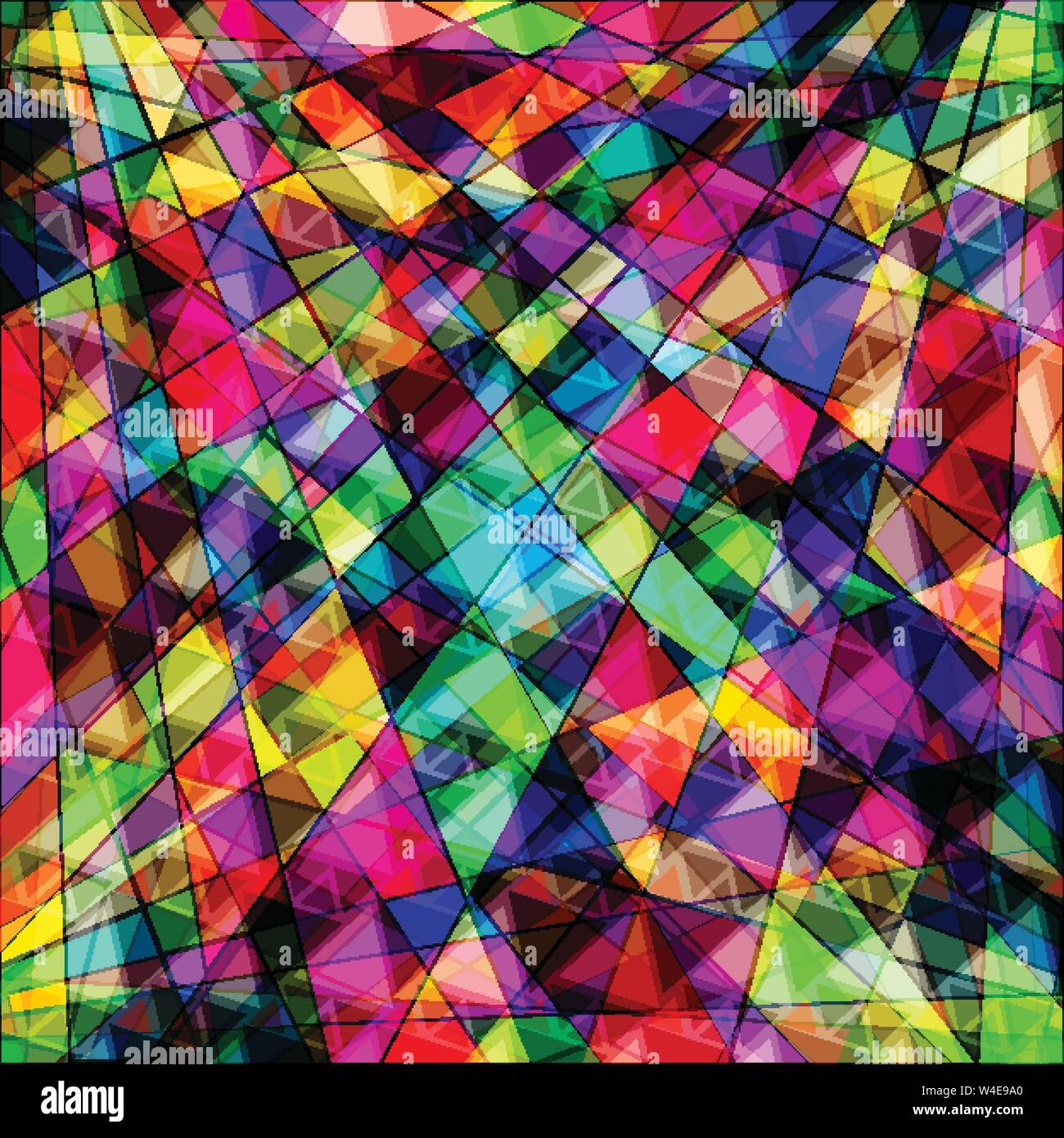 Polygon collage Stock Vector Images - Alamy