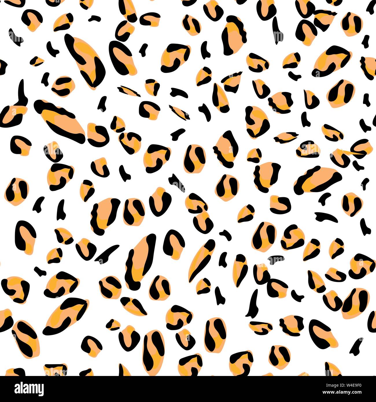 Seamless leopard pattern. Vector illustration Stock Vector Image & Art ...
