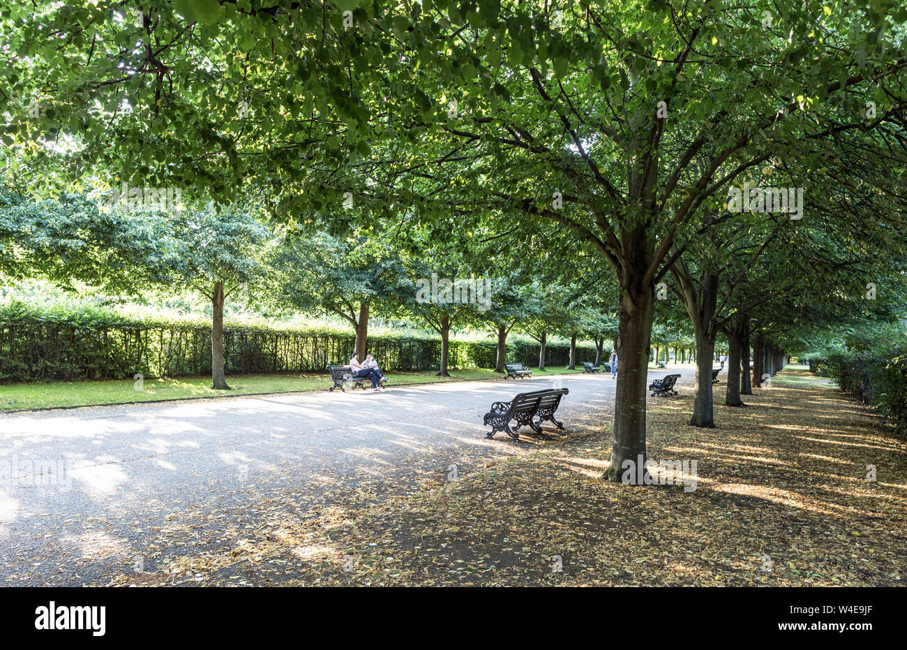 English style garden park hi-res stock photography and images - Alamy