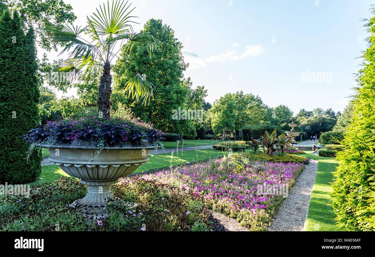 The English Garden Regents Park London UK Stock Photo - Alamy