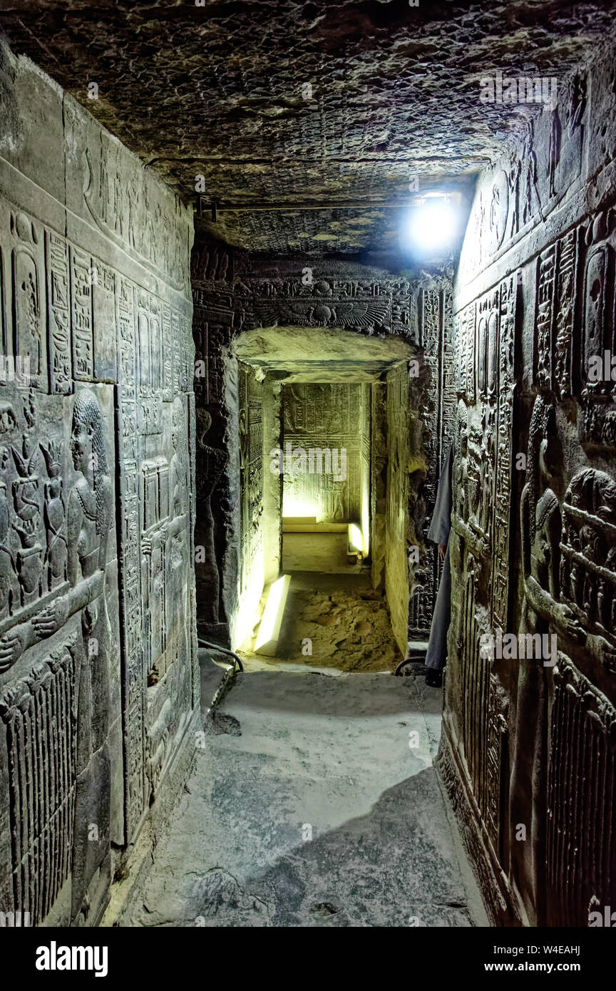 Ancient Egyptian Temples Inside