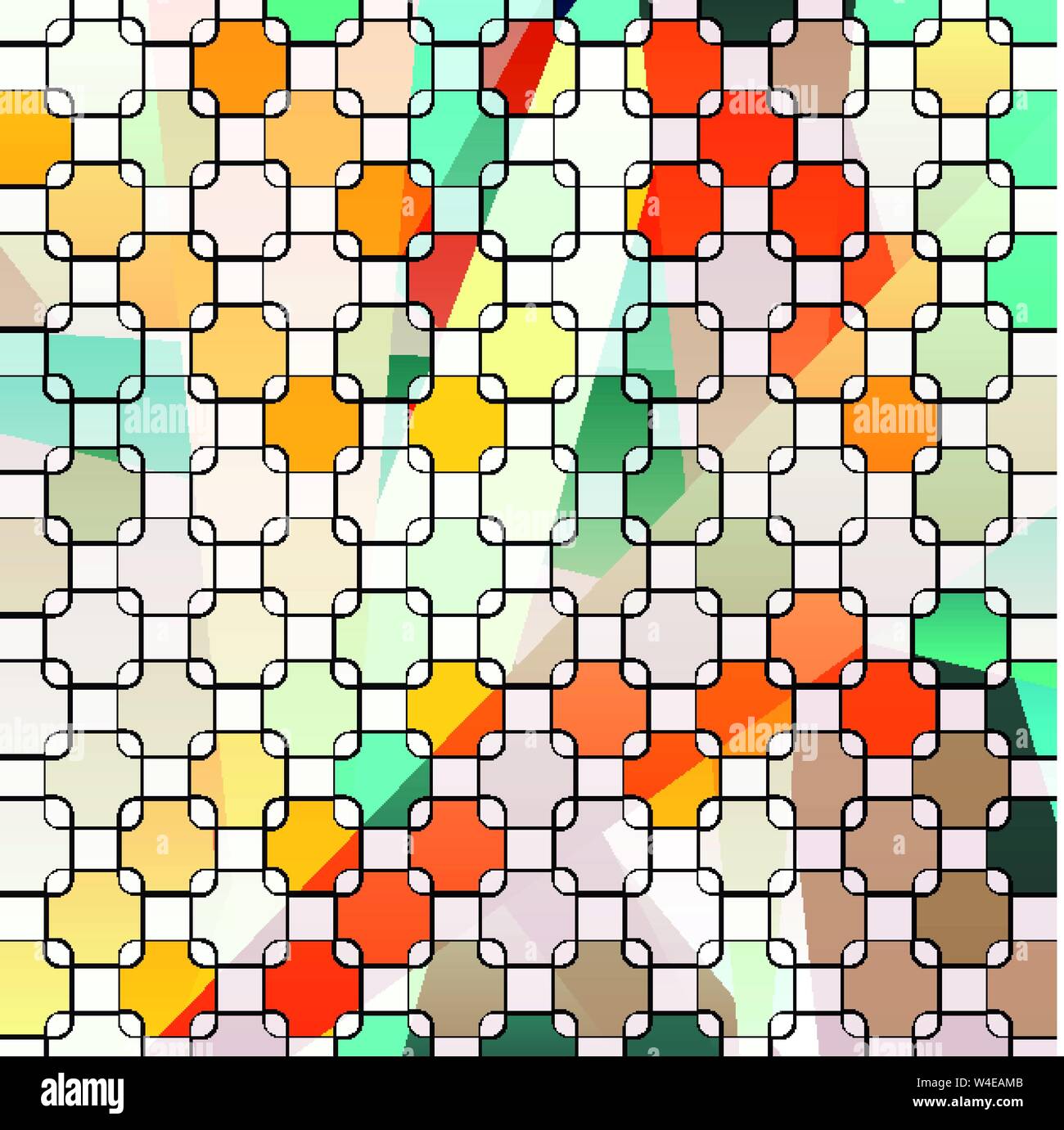 colored polygons on a colored background geometric abstract pattern ...