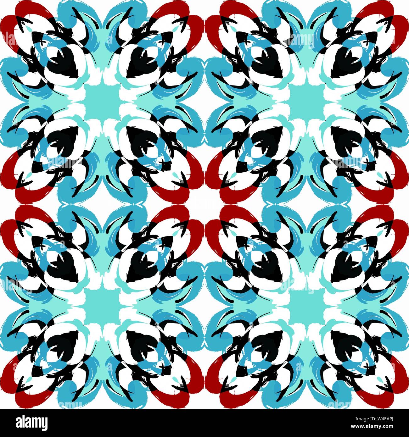 gentle mandala on a light background vintage ethnic ornament Stock ...