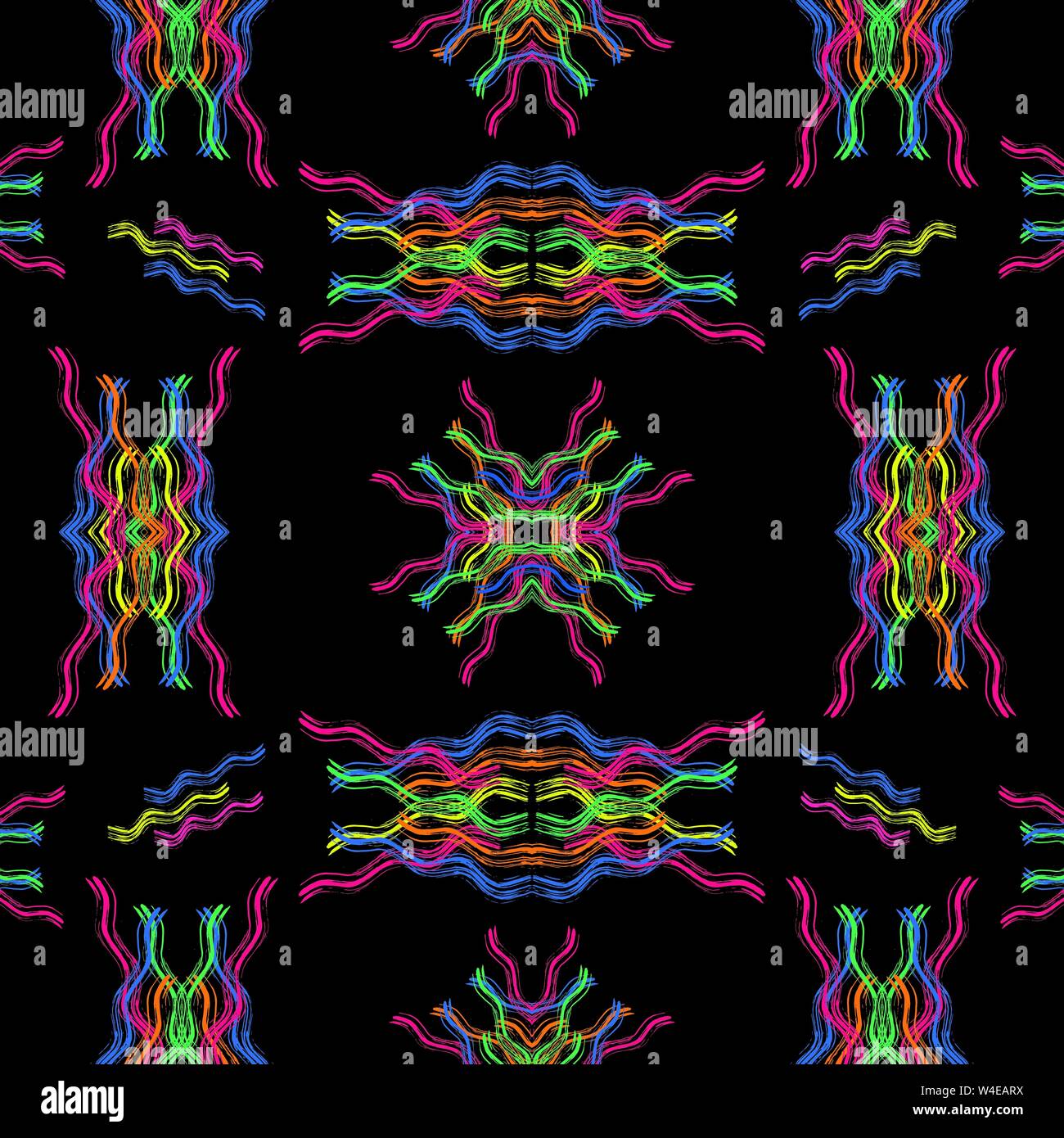 line of colored geometric pattern Graffiti Stock Vector Image & Art - Alamy