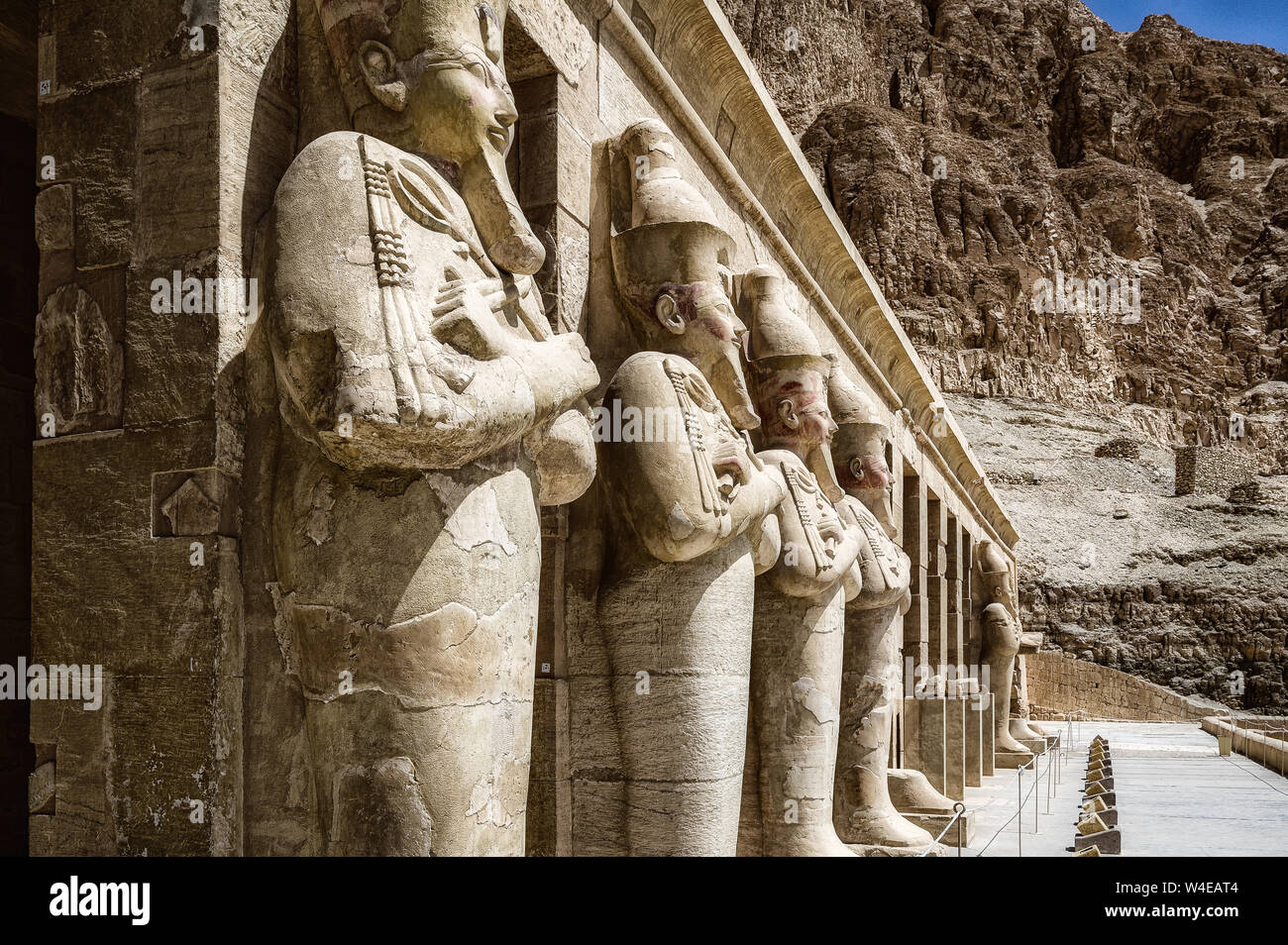 Cliffs of deir el bahari hi-res stock photography and images - Alamy