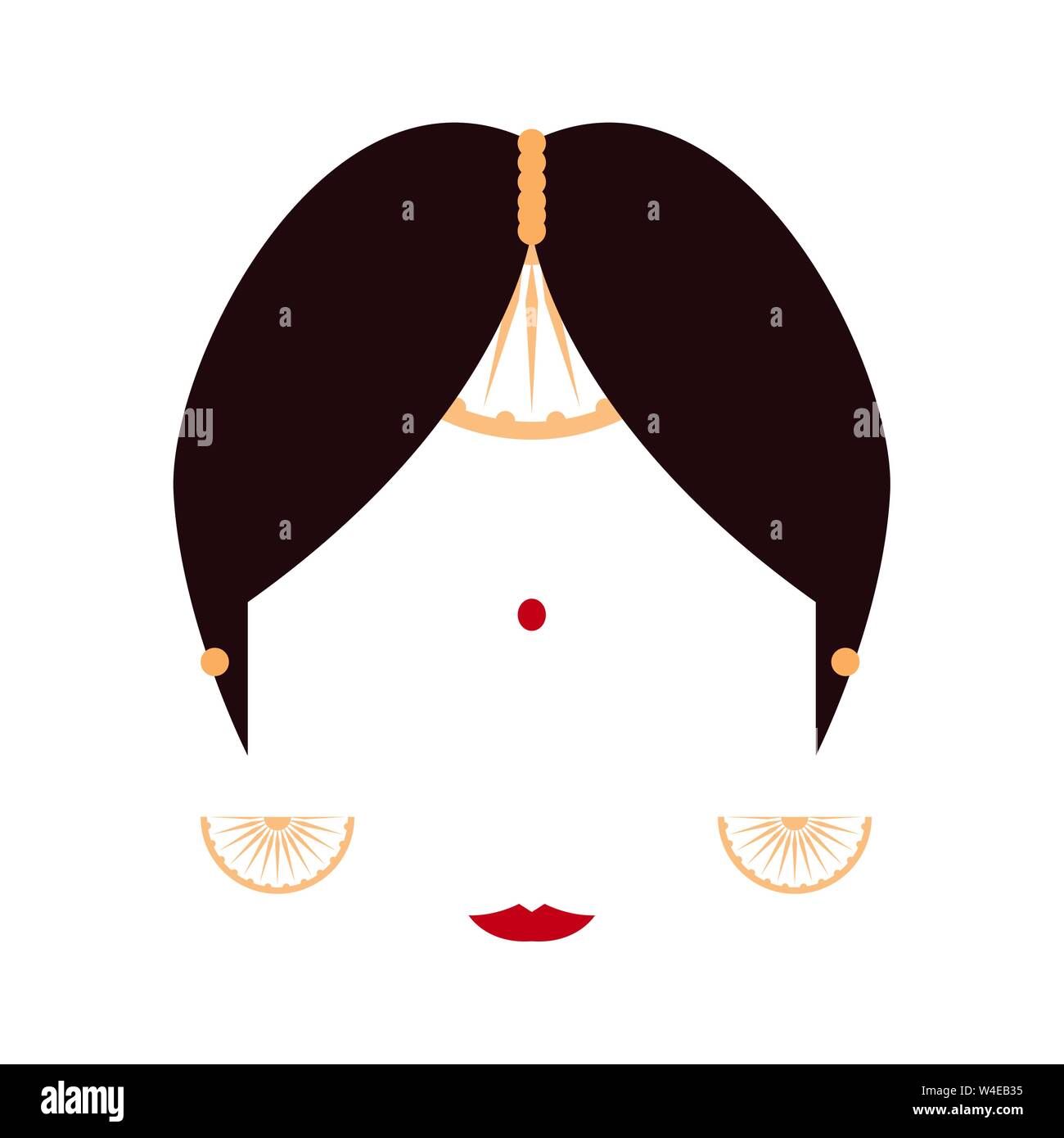 India independence day celebration woman Stock Vector Images - Alamy