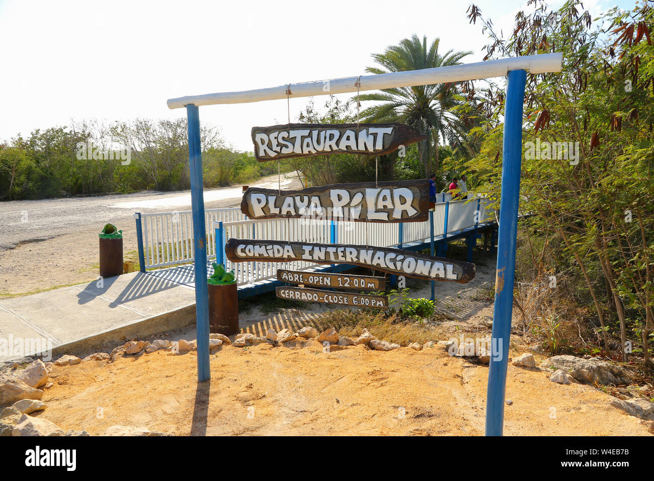 Playa Pilar beach on Cayo Coco island in Cuba Stock Photo - Alamy