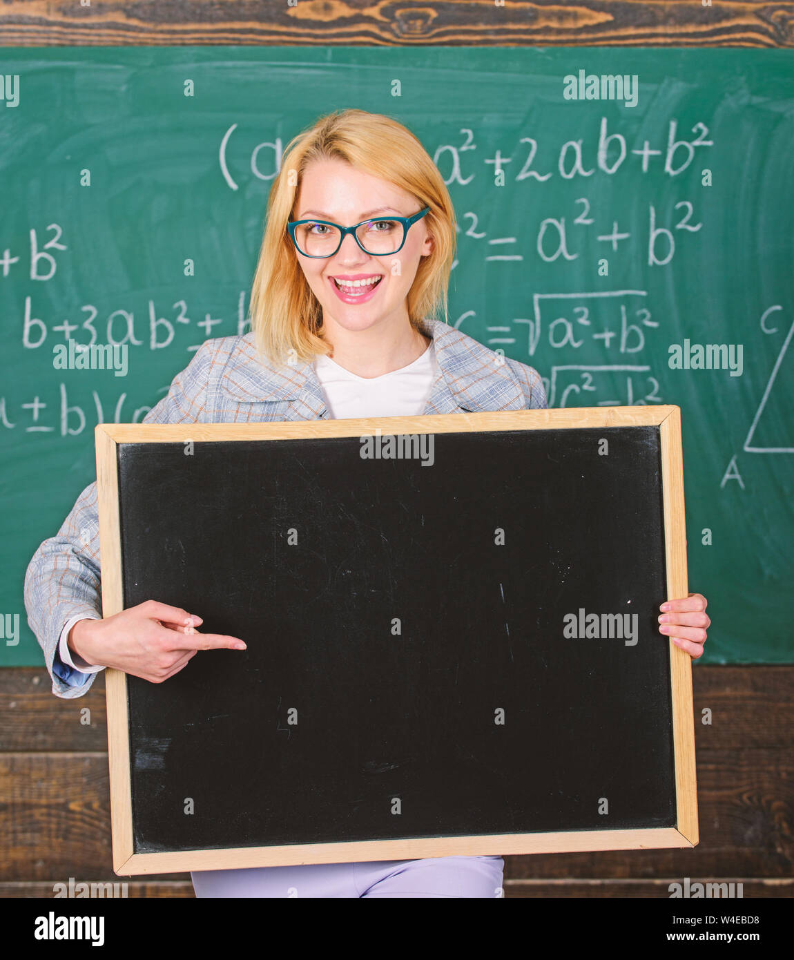 Teachers Chalkboard Blank