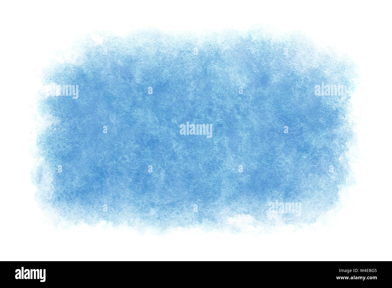 Pastel color summer blue water abstract or natural watercolor hand ...