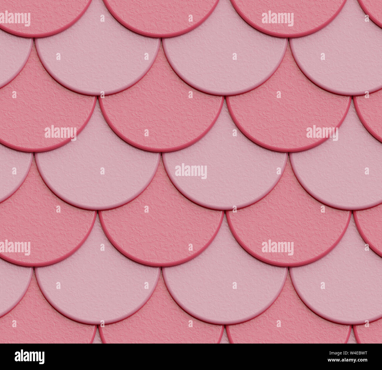 Pink scales or tiles. seamless repeatable pattern kids playful rooftop ...
