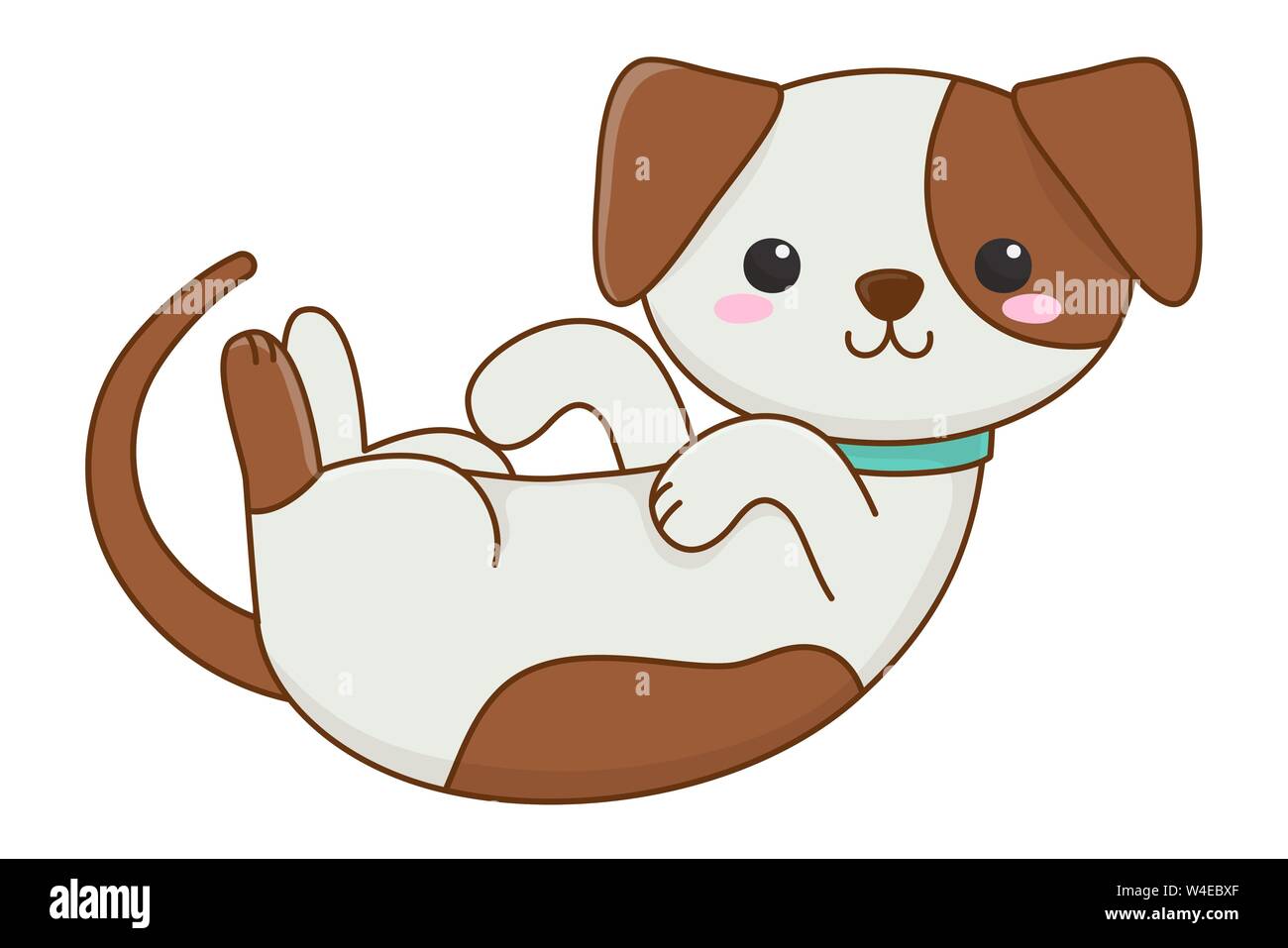 Dog cartoon design, Mascot pet animal nature cute and puppy theme ...