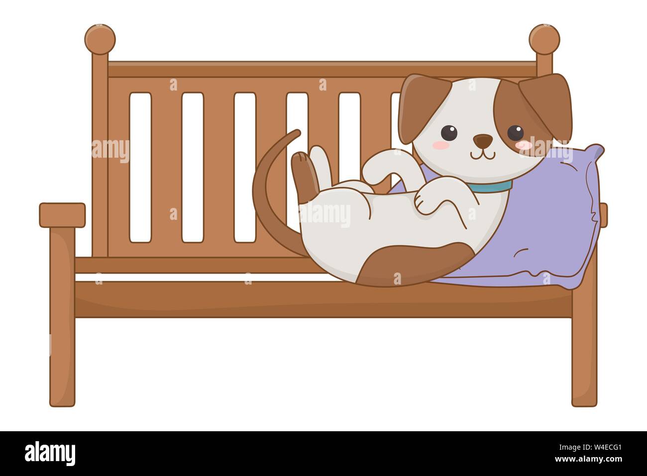 Dog cartoon design, Mascot pet animal nature cute and puppy theme ...