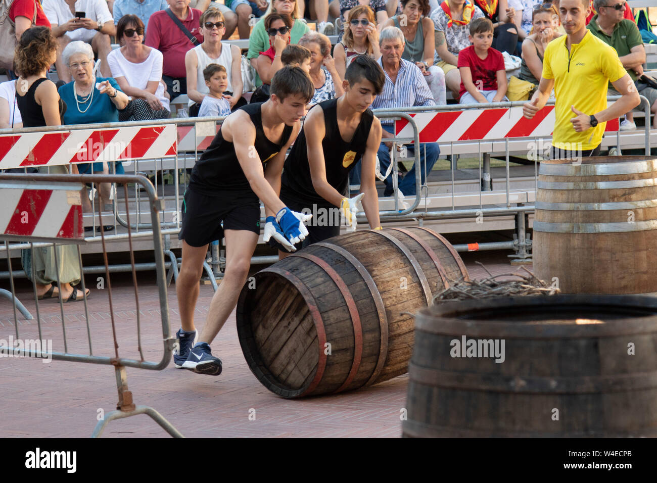 Barrel run montepulciano hi-res stock photography and images - Alamy