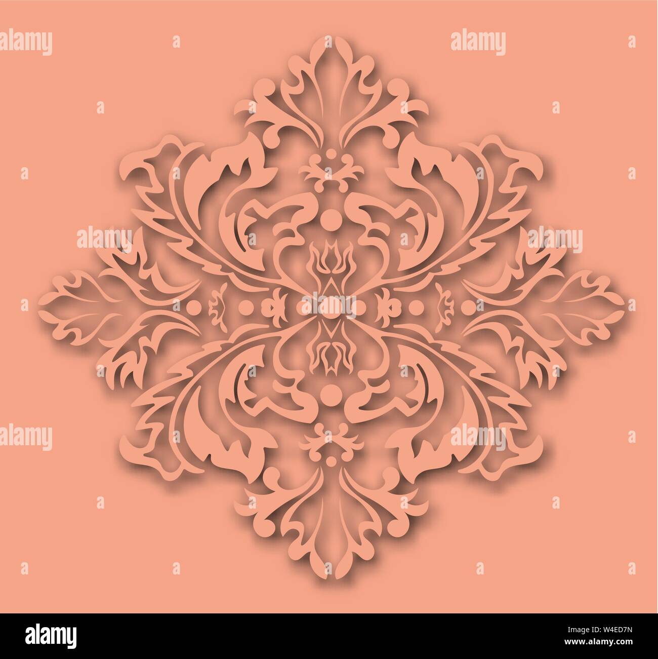 Peach patterns Stock Vector Images - Alamy