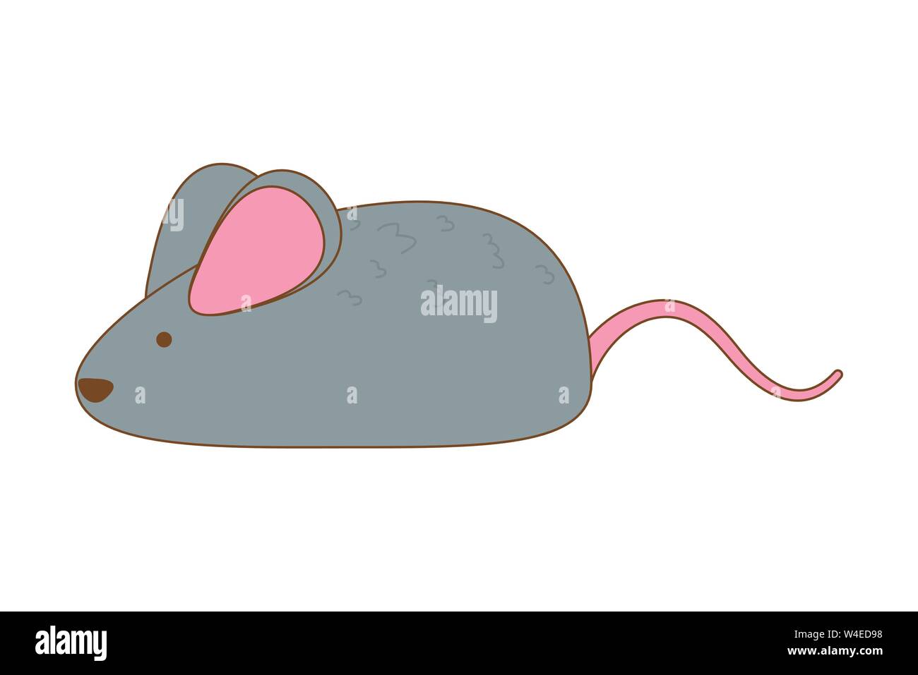 Mouse cartoon design, Animal cute zoo life nature and fauna theme ...