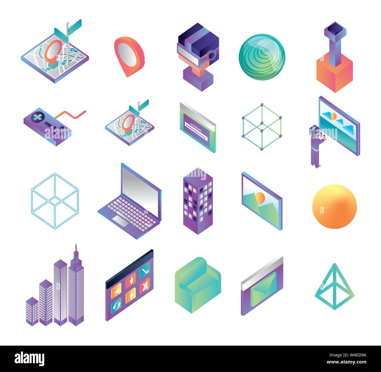 Portable tower Stock Vector Images - Alamy