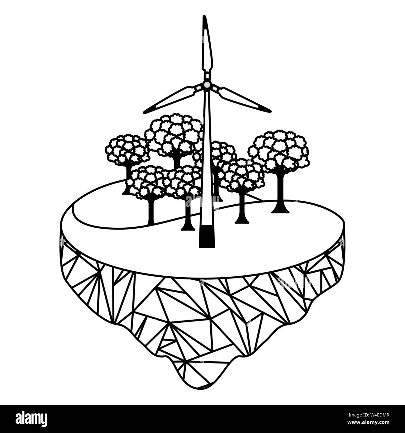 eco friendly concept flat design Stock Vector Image & Art - Alamy