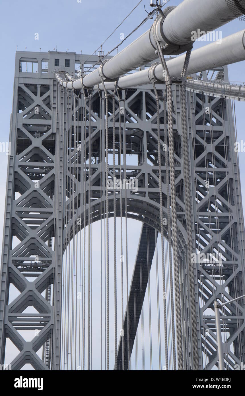 GWB: A trip from New Jersey into New York by foot across the George ...