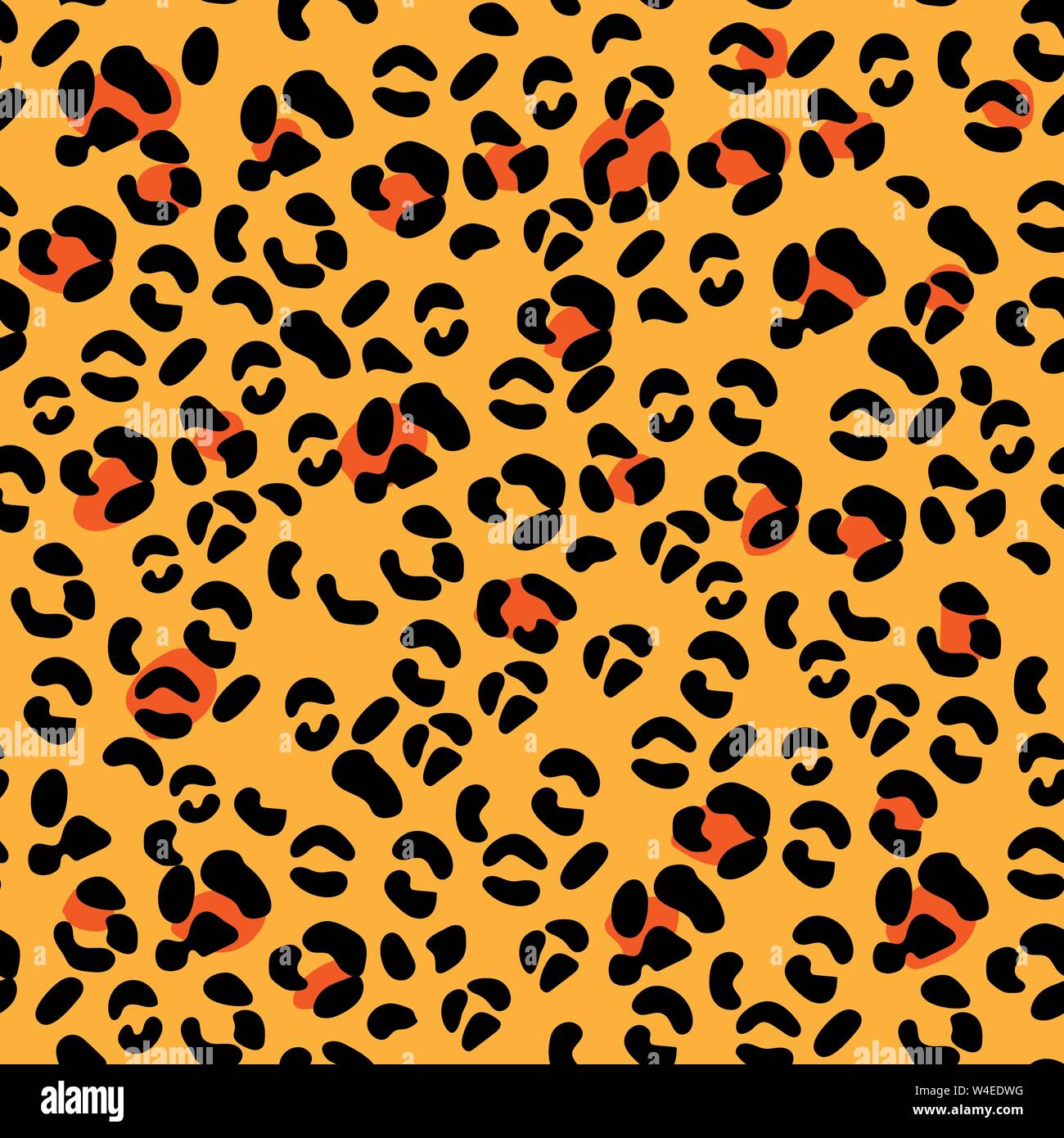 Leopard pattern design, vector illustration background Stock Vector ...