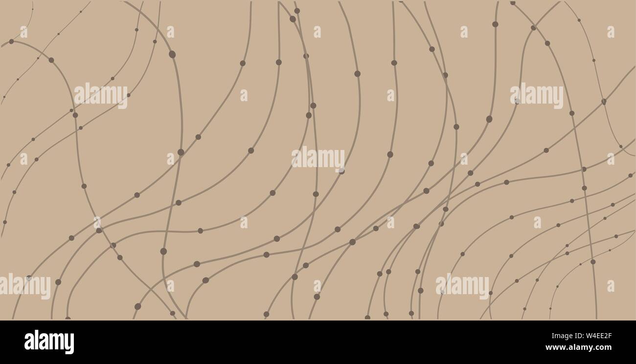 Abstract lines dots Stock Vector Images - Alamy