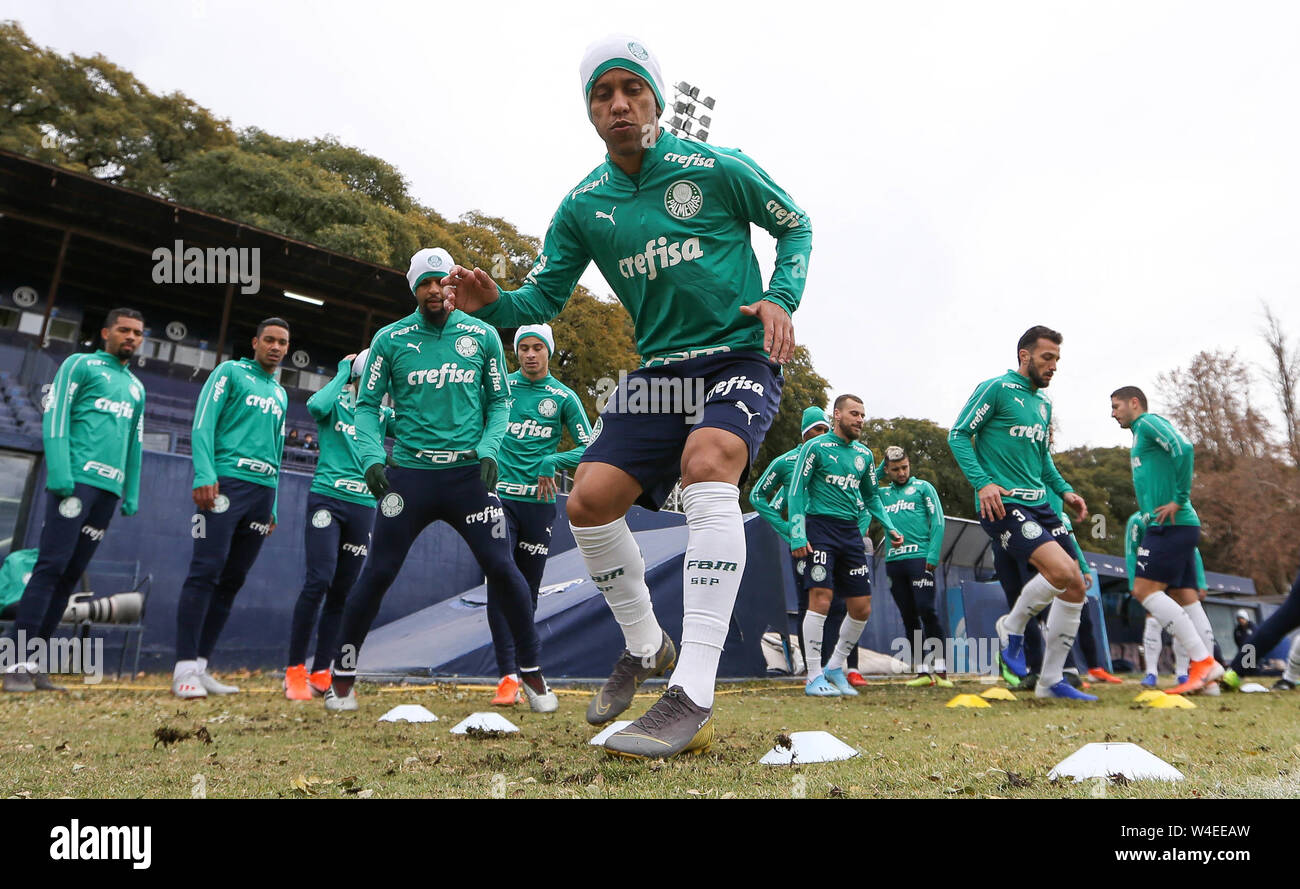 Buenos Aires, Argentina. 22nd July, 2019. Marcos Rocha, from SE ...