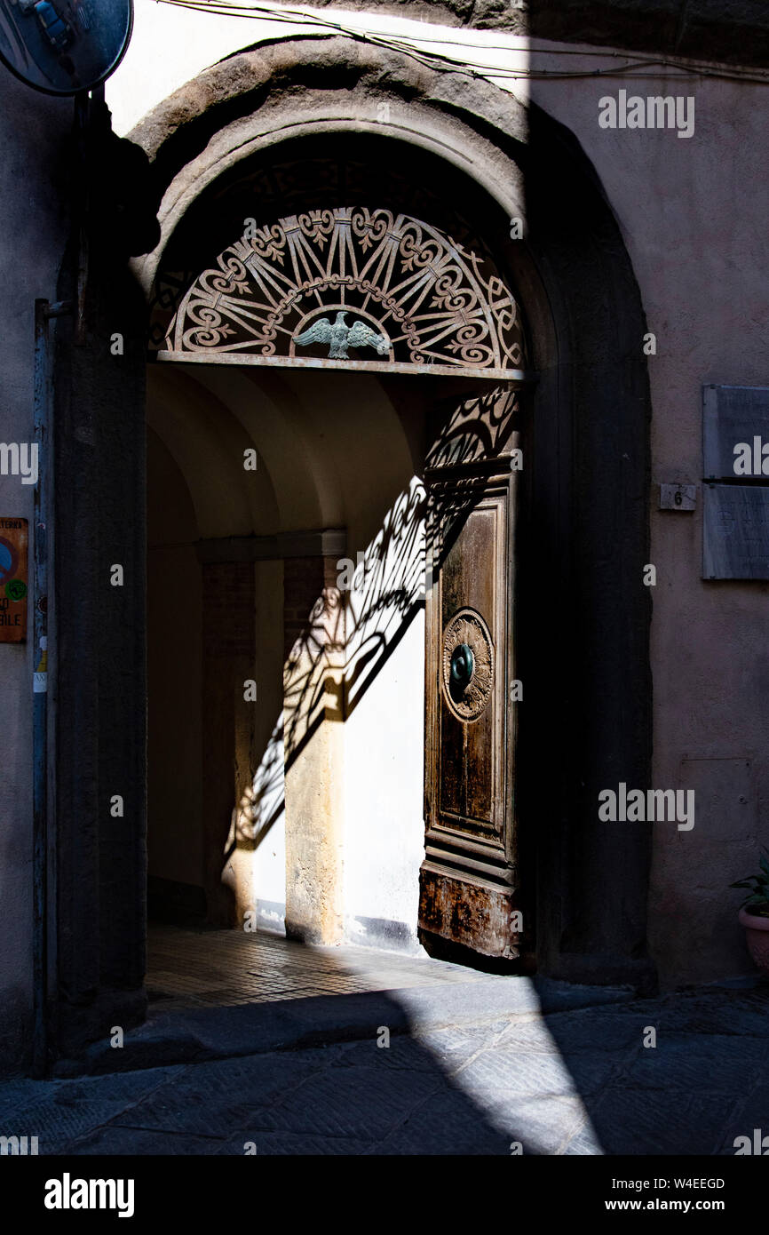 Wrought iron doors hi-res stock photography and images - Alamy