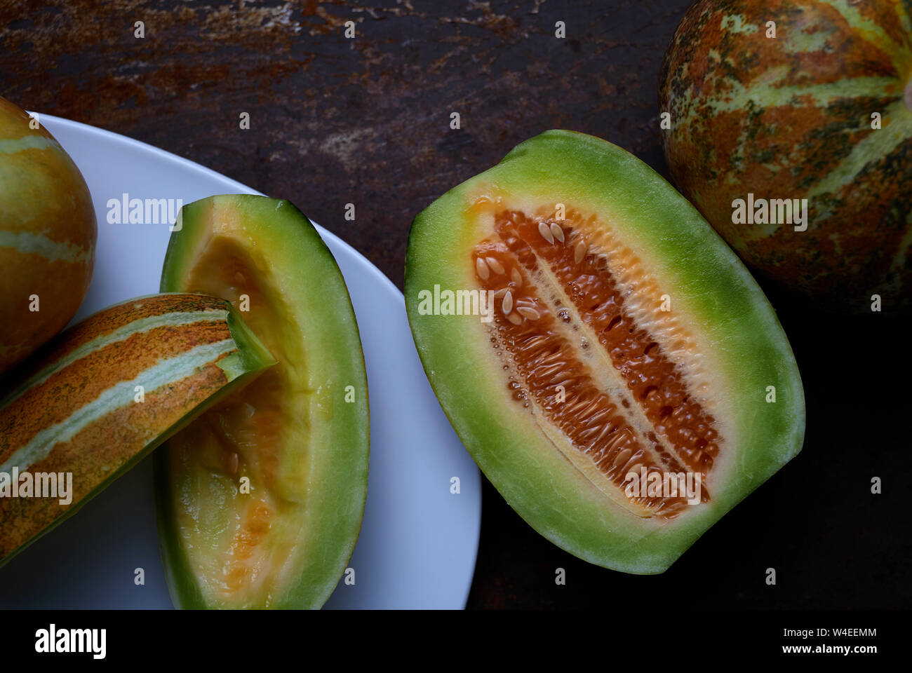 Muskmelon hi-res stock photography and images - Alamy
