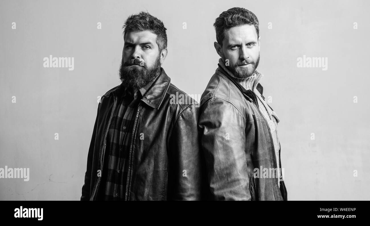 Masculinity and brutality. Feel confident in brutal leather clothes ...