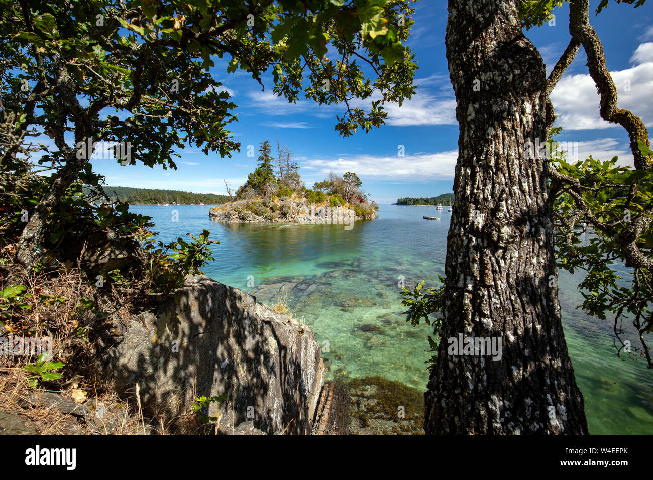 Grace Islet in Ganges Harbour - Salt Spring Island, British Columbia ...