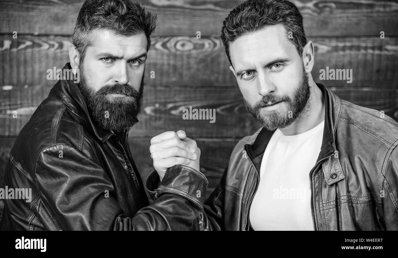 Handshake men mafia Black and White Stock Photos & Images - Alamy