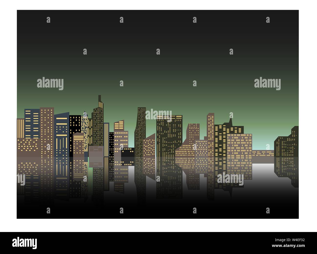 City Night Sky Texture