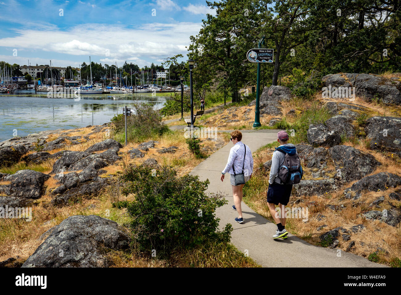 Westbay walkway hi-res stock photography and images - Alamy