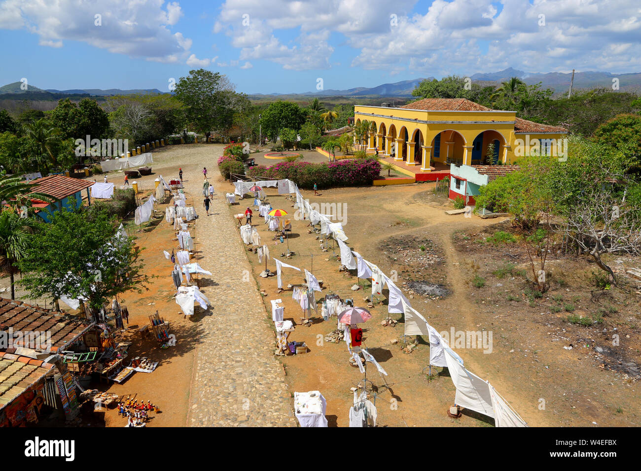 Manaca Iznaga estate in the Valle de los Ingenios of Cuba Stock Photo ...