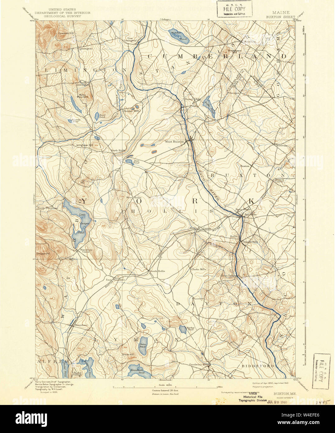 Map of buxton hi-res stock photography and images - Alamy