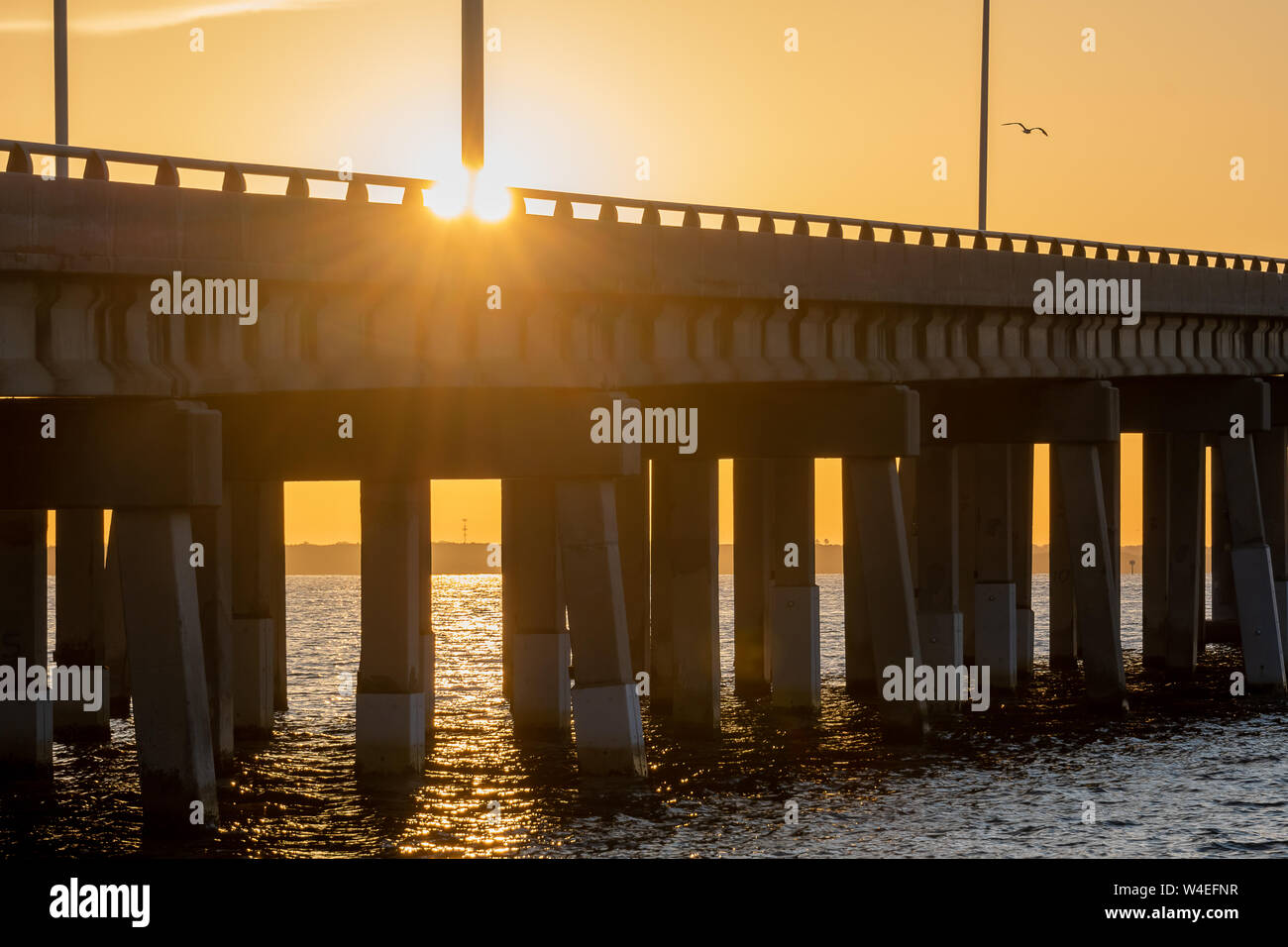 Rising sun bridge hi-res stock photography and images - Alamy