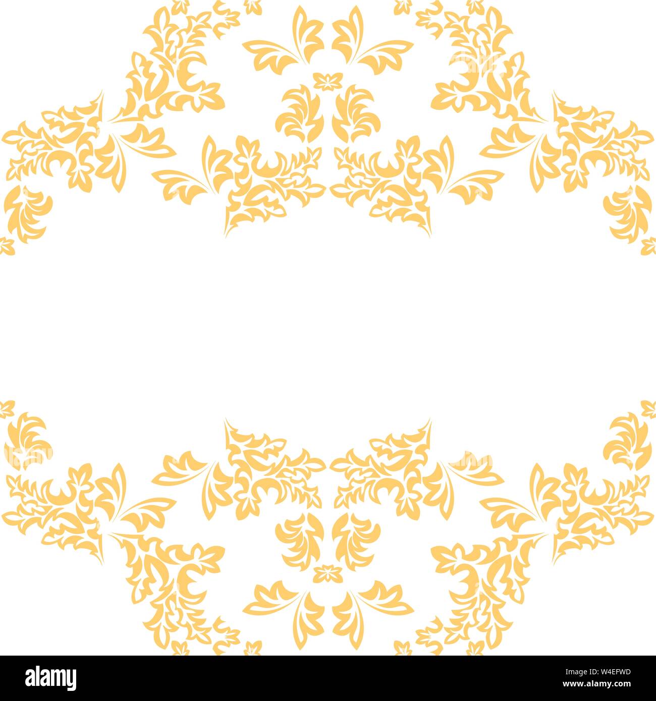 Vintage seamless damask pattern. Tile. Hand drawn background. Wallpaper ...