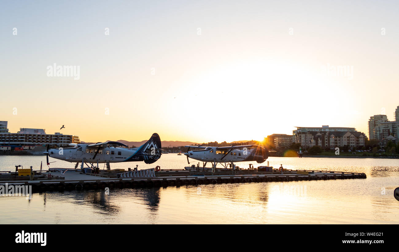Victoria harbor canada seaplane hi-res stock photography and images - Alamy