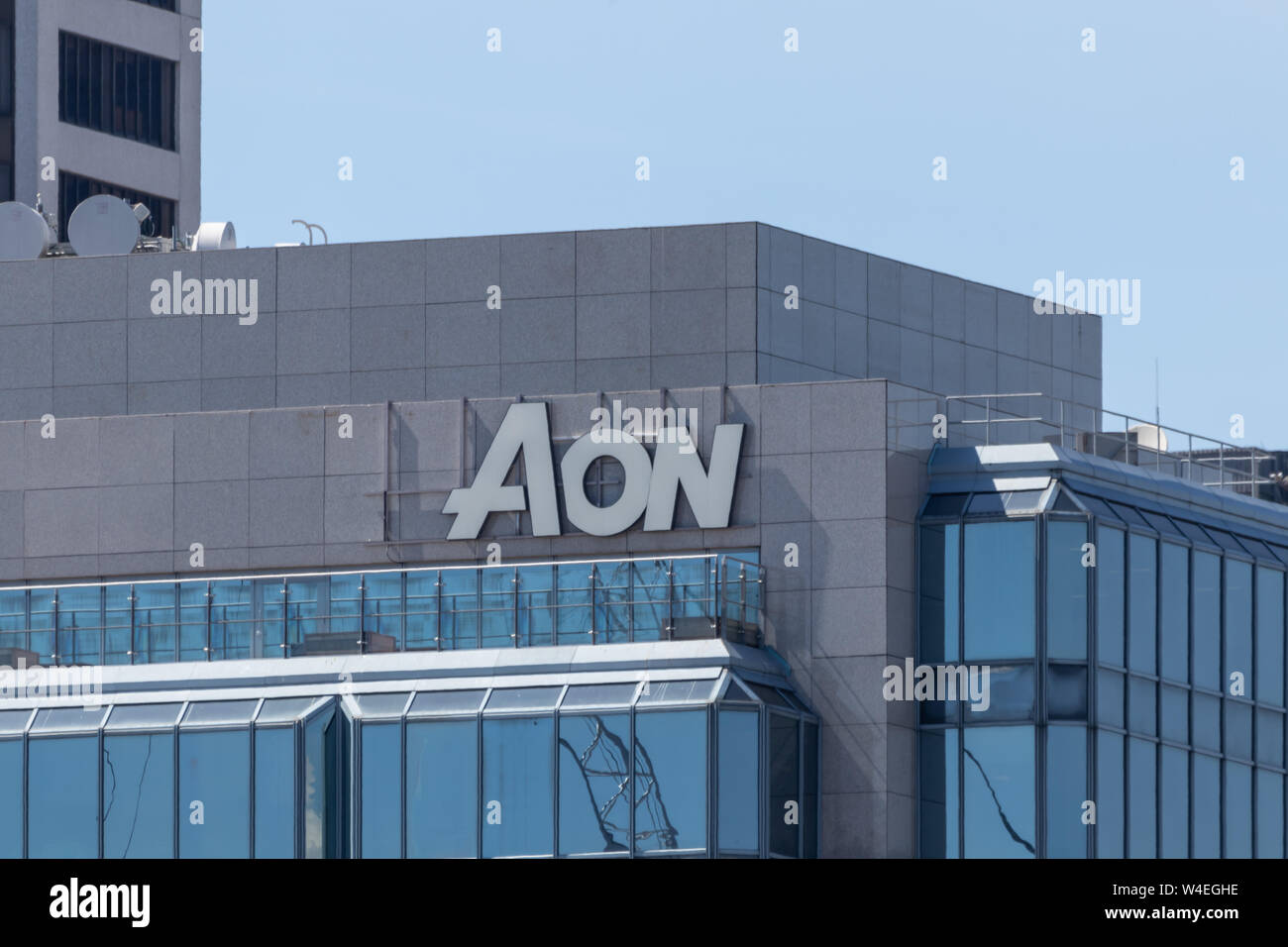 Aon logo design hi-res stock photography and images - Alamy
