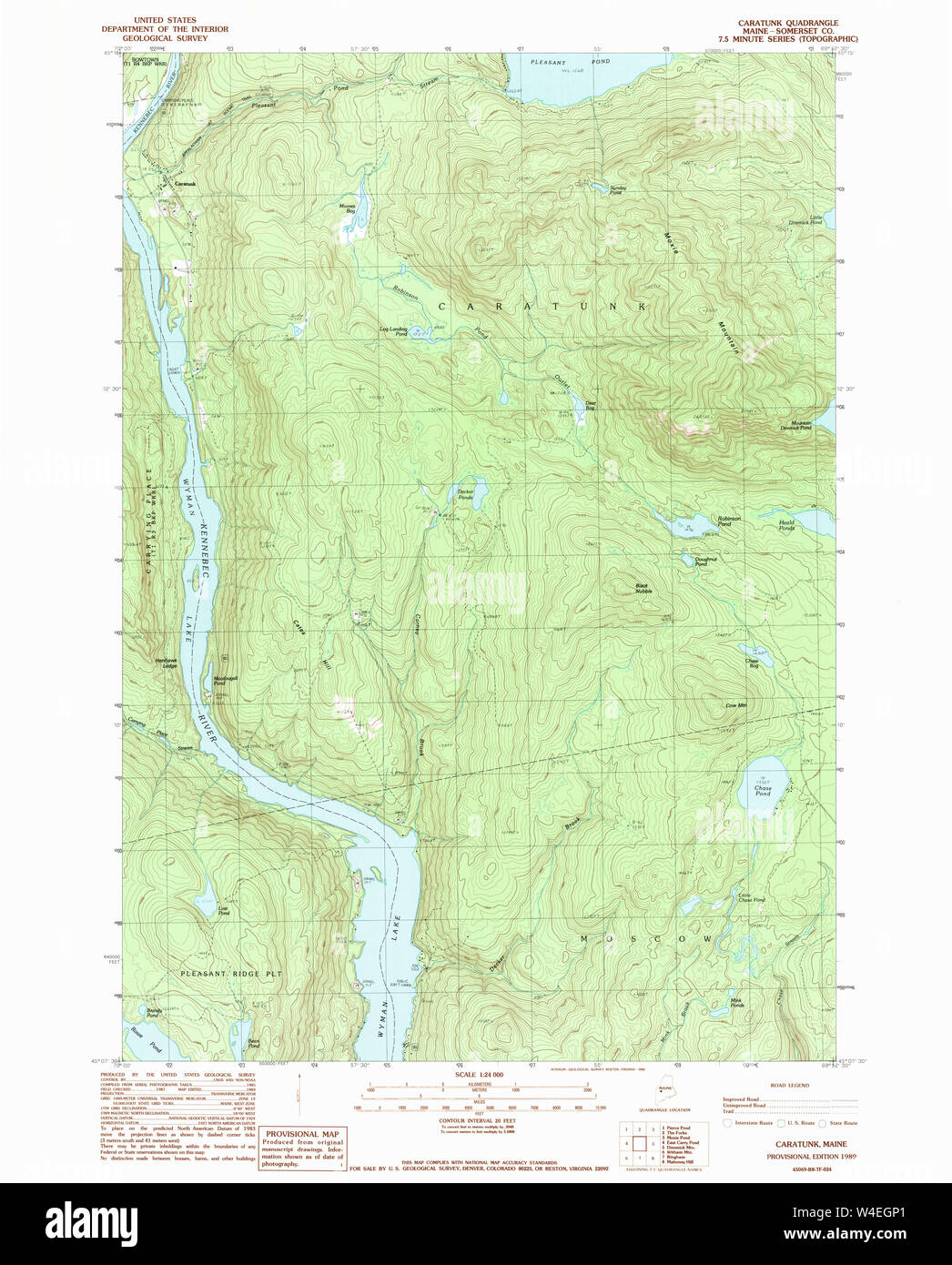 Caratunk maine hi-res stock photography and images - Alamy