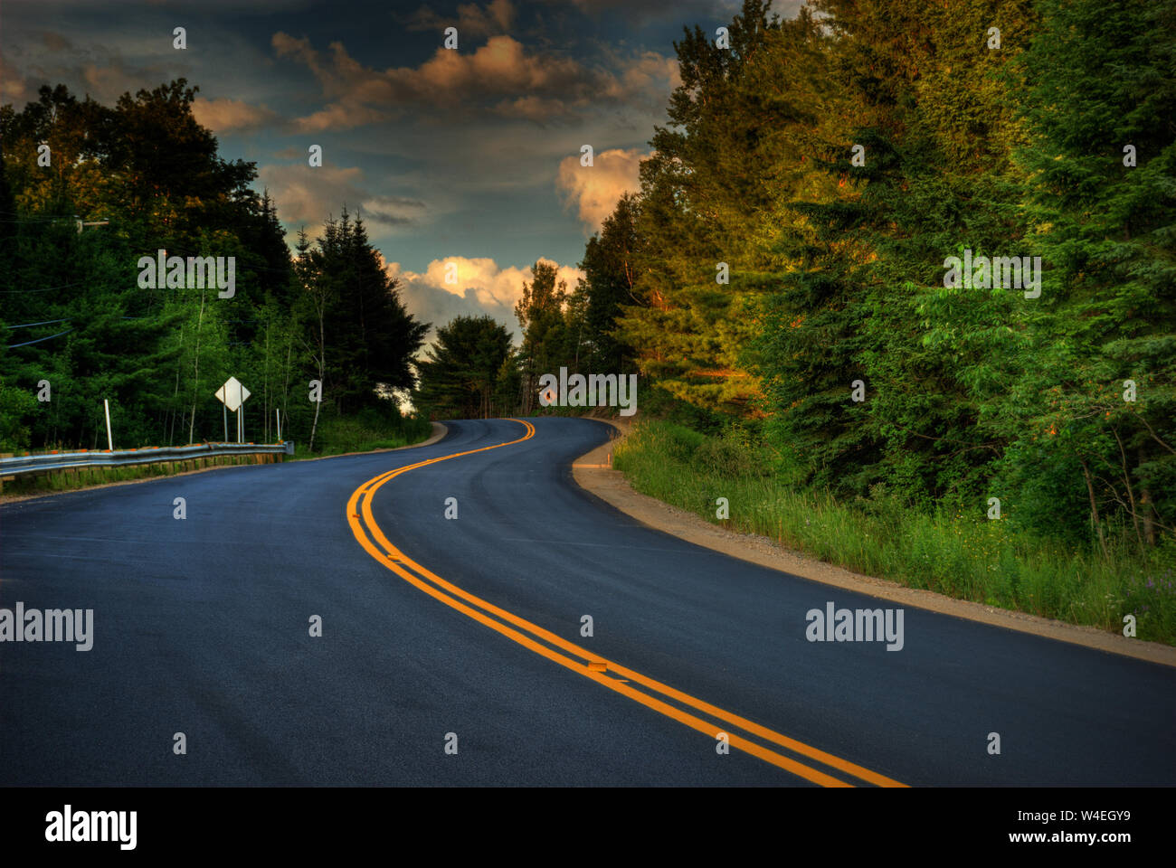 Road to a Destination Unknown Stock Photo - Alamy