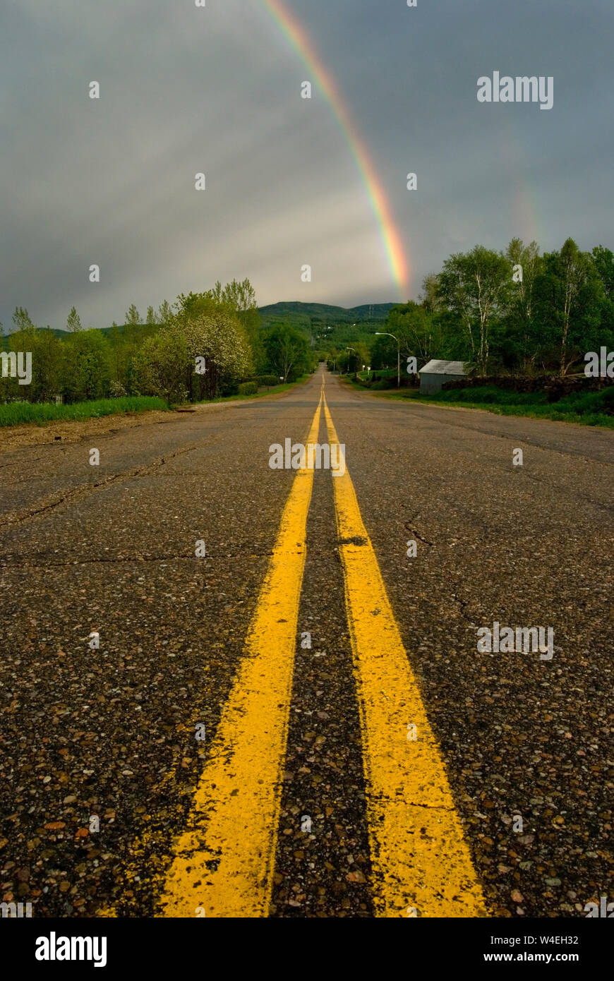 Rainbow highway driving hi-res stock photography and images - Alamy