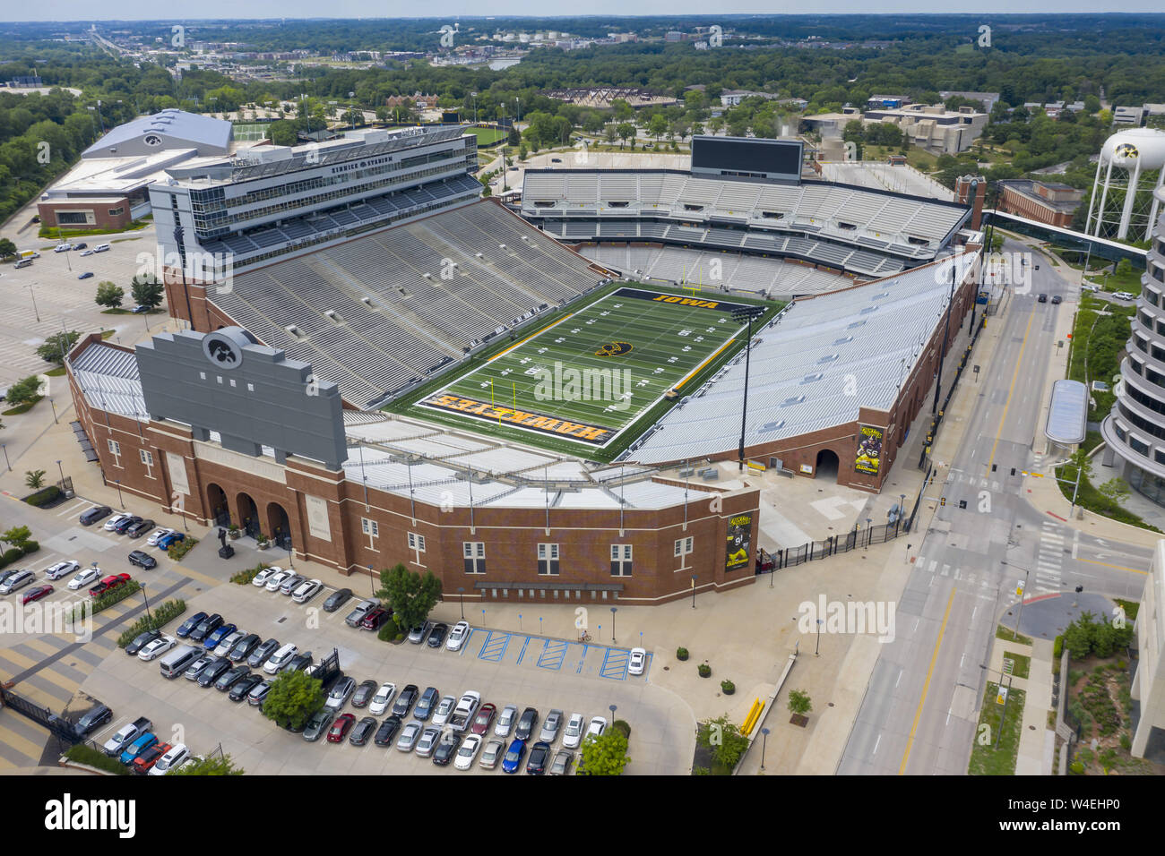 Aerial kinnick stadium hi-res stock photography and images - Alamy