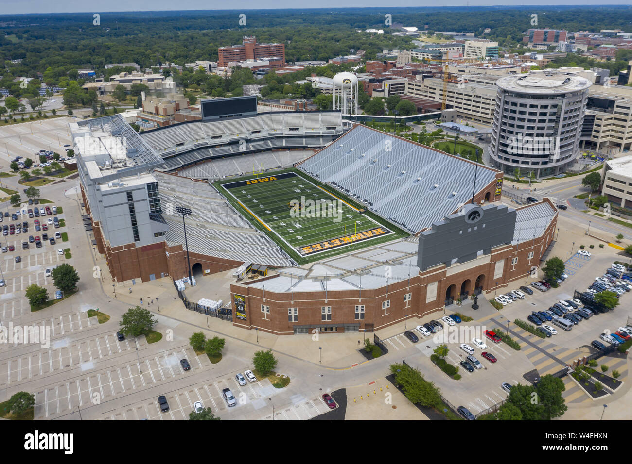 Kinnick stadium aerial hi-res stock photography and images - Alamy