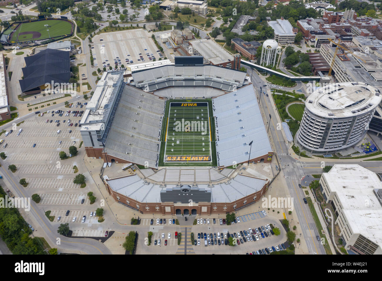 Kinnick stadium aerial hi-res stock photography and images - Alamy