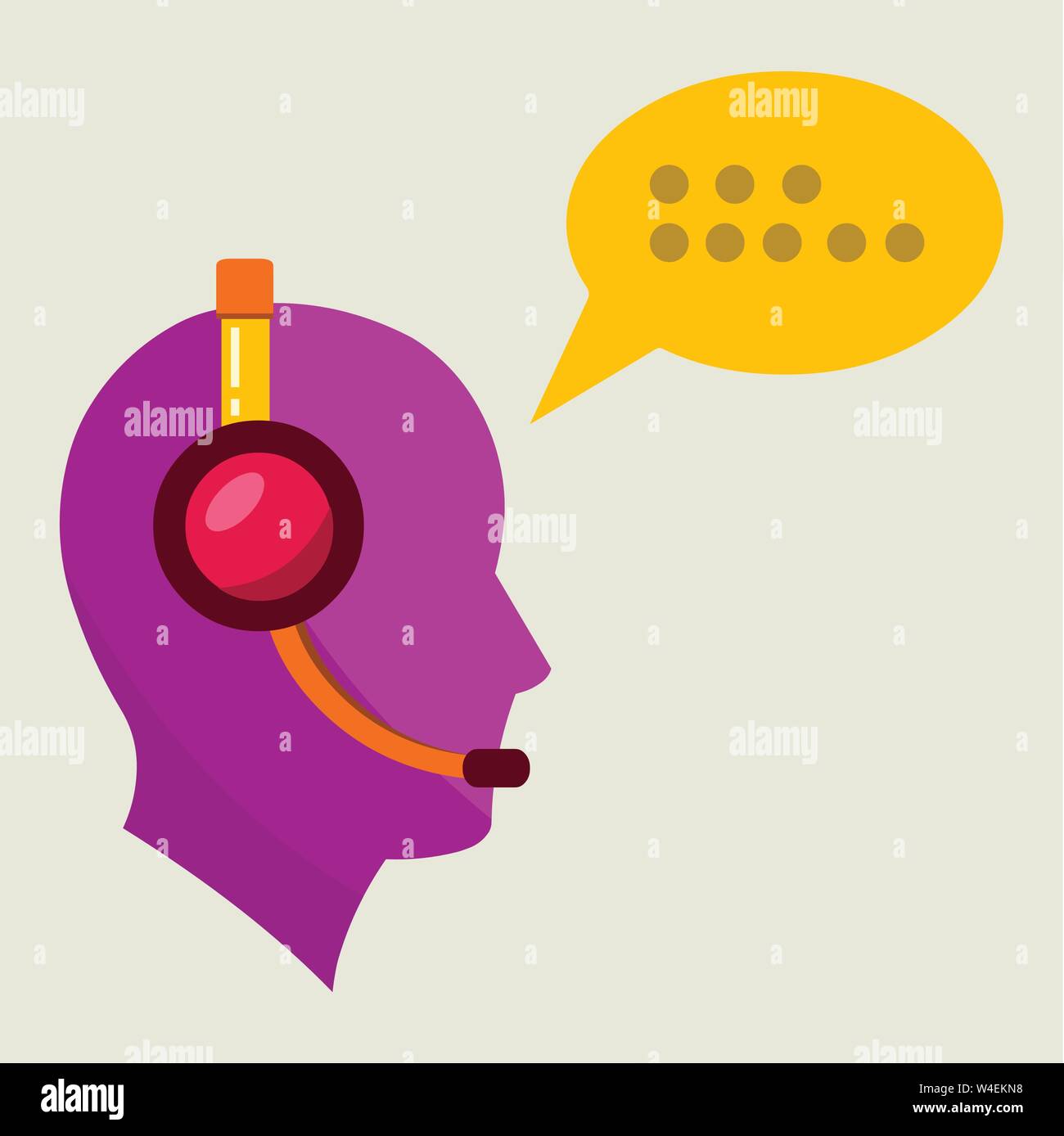 customer service concept vector illustration Stock Vector Image & Art ...