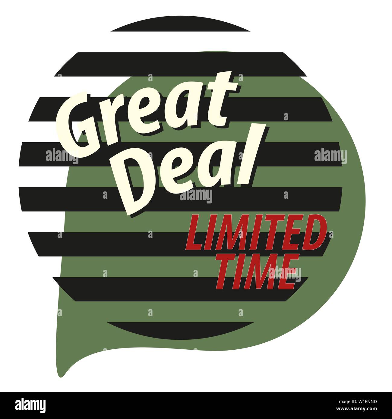 Stamp with text great deal inside Stock Vector Images - Alamy