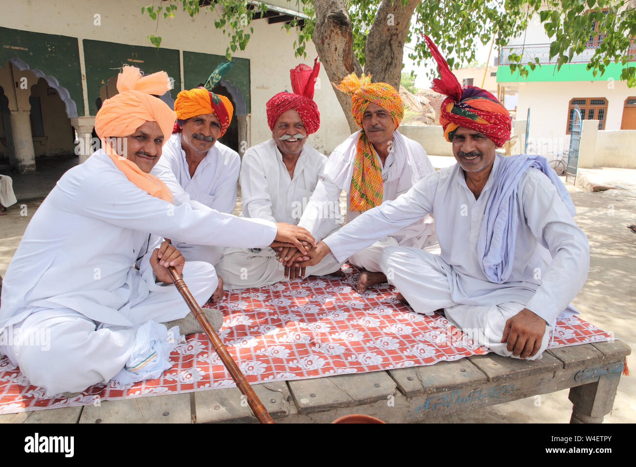 Indian panchayat village india hi-res stock photography and images - Alamy