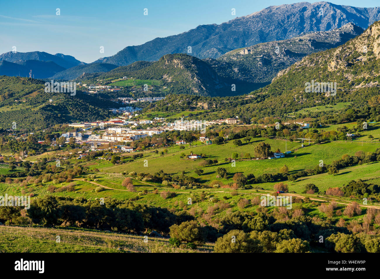 Ubrique, Cadiz. This village is part of the pueblos blancos, white ...